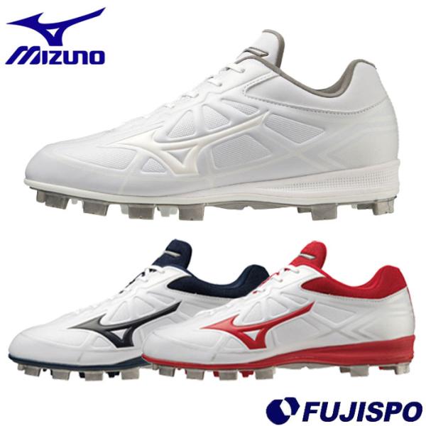 メーカー：ミズノ (mizuno)品名：ライトレボバディー ∞品番：11GP2321■スパイクポイントスパイク■アッパー人工皮革×合成繊維■アウトソール合成底■ワイズ3E相当■カラー01(ホワイト)14(ホワイト×ネイビー)62(ホワイト×...
