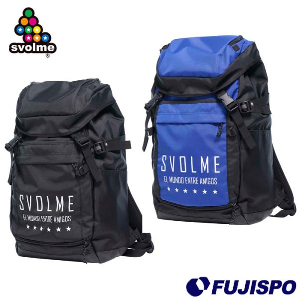メーカー：スボルメ (svolme)品名：バックパック32L品番：125140320■素材ポリエステル100%■カラー010(ブラック)030(ブルー)■生産国ベトナム製■サイズH:50cm / W:32cm / D:20cm / 容量:3...