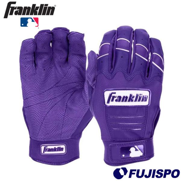 メーカー：Franklin (フランクリン)品名：Franklin CFX PRO HI-LITE BATTING GLOVES品番：20880■素材羊皮■カラーパープル■生産国ベトナム■サイズS(F1：17.15-17.78cm)M(F2...