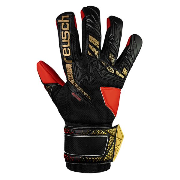 メーカー：ロイシュ (reusch)品名：アトラクト フリーゲル シルバー品番：5560235-7075■カラーブラック×ゴールド×ファイアリーレッド■サイズ7.5号/8号/9号/10号■生産国ミャンマー製2025年春夏モデルソフトなラテッ...