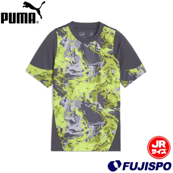 プーマ ジュニア INDIVIDUAL CUP 半袖 シャツ PUMA サッカー フットサル プラクティスシャツ プラシャツ Tシャツ ゲームシャツ キッズ 子供 (660197-08)