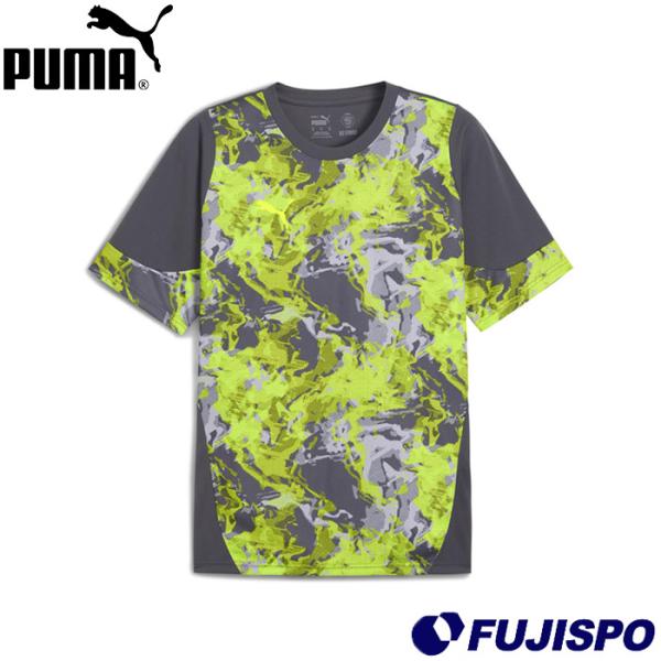 プーマ INDIVIDUAL CUP 半袖 シャツ PUMA サッカー フットサル プラクティスシャツ プラシャツ Tシャツ ゲームシャツ 大人 メンズ (660199-08)
