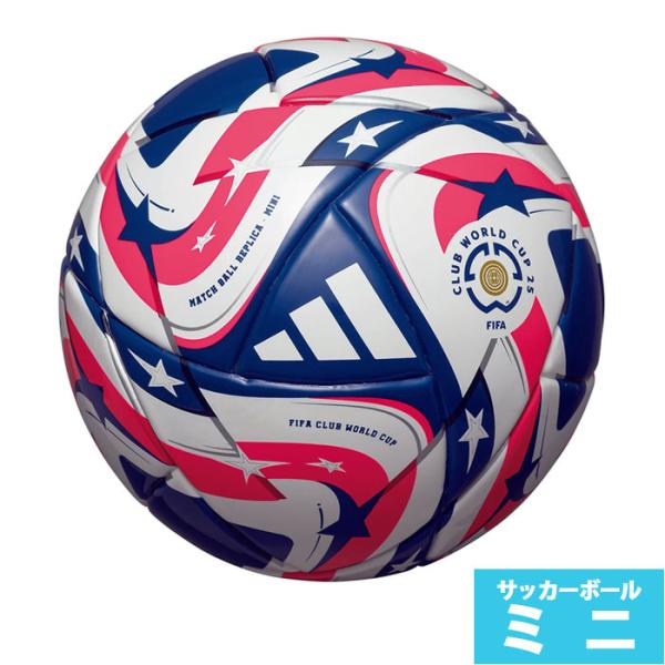 メーカー：アディダス (adidas)品名：ムンディアル・デ・クルーベス FIFA 25 ミニ品番：ADFM110■カラーホワイト■素材人工皮革■製法貼り■サイズ直径約13cm■生産国パキスタンFIFAクラブワールドカップ2025 レプリカ...