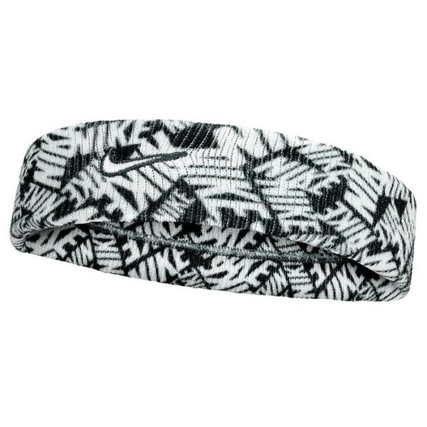 メーカー：ナイキ (NIKE)品名：DRI-FIT スウッシュ クラシック ヘッドバンド プリンテッド品番：BN1200-027■素材ポリエステル93%、ゴム7%■カラーブラック/ホワイト/ホワイト■サイズ大人フリーサイズDRI-FITテク...
