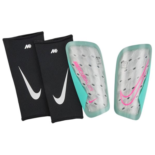 メーカー：ナイキ (NIKE)品名：マーキュリアル ライト品番：DN3611-395■素材スリーブ：ポリエステル65%、ラバー19%、スパンデックス16%シェル：Kレジン72%、EVA 28%■カラーオーシャンキューブ/オーロラグリーン/ピ...