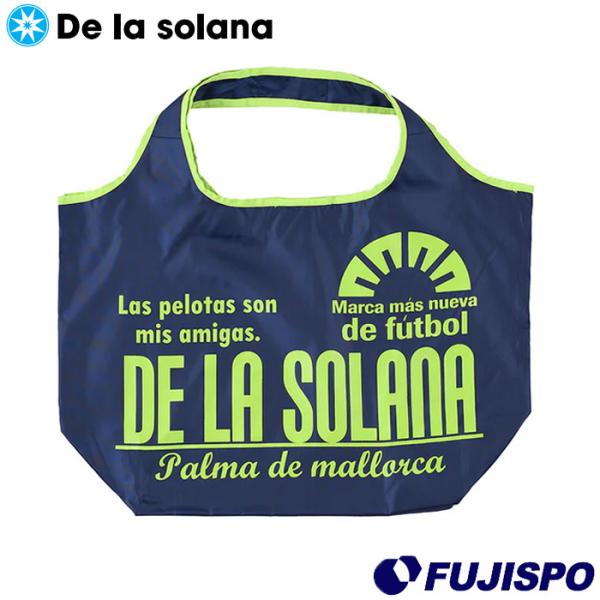 メーカー：デラソラーナ (De la solana)品名：DSショッピングバッグ品番：DS11■素材ポリエステル100%■カラー107(ネイビー)便利なショッピングバッグ。ロゴはプリントです。■キーワード: De la Solana デラソ...