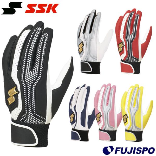 メーカー：SSK (エスエスケイ)品名：Proedge 一般用シングルバンド手袋(両手)品番：EBG5200WF2■素材合成皮革×合成繊維■カラー10S：ホワイト×シルバー20S：レッド×シルバー62S：ターコイズ×シルバー63S：Dブルー...