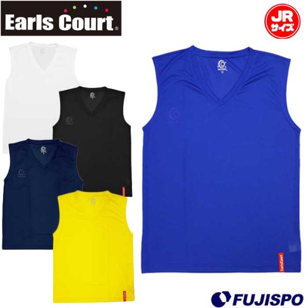メーカー：アールズコート(Earls court)品名：Jr. シンプル ノースリシャツ品番：ECJ-NS002■特徴吸汗速乾素材を使用。汗による不快感を軽減。通気性を保ち快適な着心地。■素材ポリエステル100％■カラーBLK(ブラック)B...
