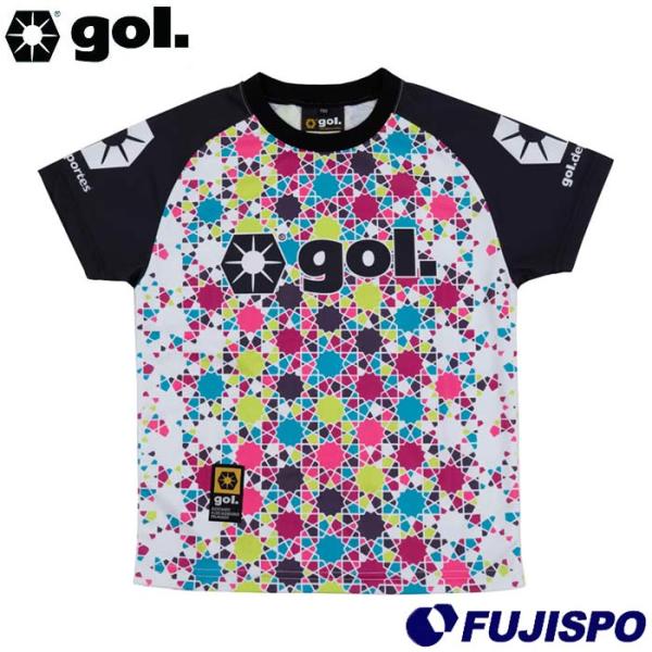 メーカー：ゴル (gol.)品名：サブライムシャツ カルナヴァウ CARNAVAL TYPED品番：G542622-112■素材ポリエステル100%■カラーTYPE D■サイズS：身丈 65.5 /身幅 49.0 /桁丈 42.0 /身長 ...