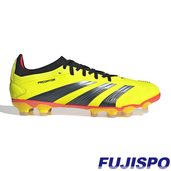 メーカー：アディダス (adidas)品名：プレデター PRO HG/AG品番：IG7732■アッパー合成皮革・合成樹脂■アウトソール合成底■カラーチームソーラーイエロー×コアブラック×ソーラーレッド■対応グラウンド人工芝・土2024年3月...
