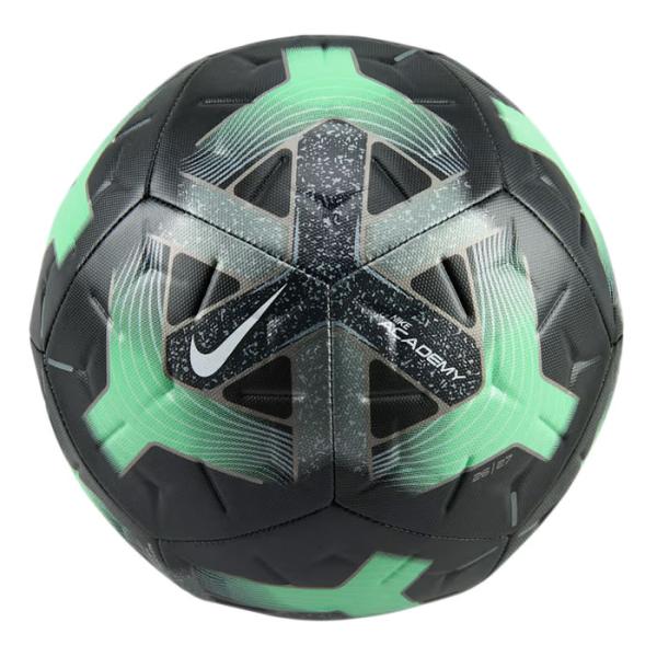 メーカー：ナイキ (NIKE)品名：アカデミー サッカーボール品番：IQ0642-010■カラーブラック/イリュージョングリーン/オフノワール/ホワイト■素材ラバー67%、ポリウレタン(PU)10%、ポリエステル13%、エチレンビニールアセ...