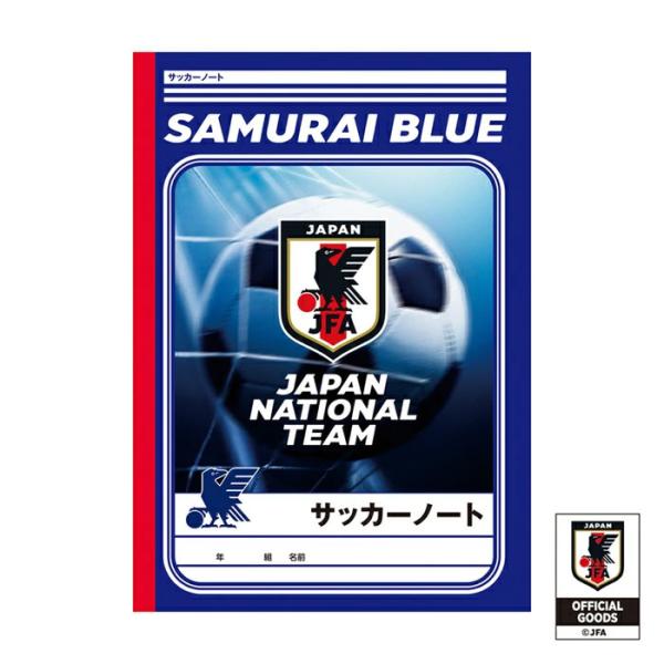 メーカー：ショウワノート品名：サッカーノート JFA 日本代表 オフィシャルグッズ品番：JFA615506001■素材紙(糸綴じ製本)■カラーブルー■生産国日本■サイズB5/30枚60ページ発売日：2026年練習や試合の振り返りができるサッ...