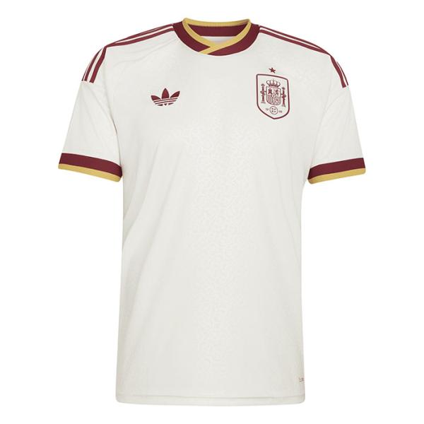 メーカー：アディダス (adidas)品名：サッカー スペイン代表 26 アウェイ レプリカ ユニフォーム品番：KKK09■素材ポリエステル100%■カラーJN4397(Off White)■サイズM：胸囲97 / うしろ着丈70 / ラグ...