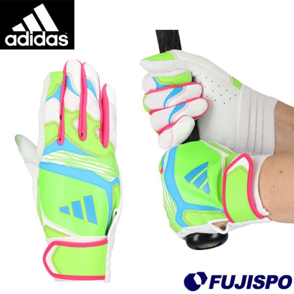 メーカー：アディダス (adidas)品名：53 バッティンググラブ TOP 1品番：LBG204A-4222■素材甲/合成皮革・ポリエステル・ナイロン・ポリウレタン平/羊革■カラー4222：ライム×スカイブルー■生産国インドネシア■サイズ...