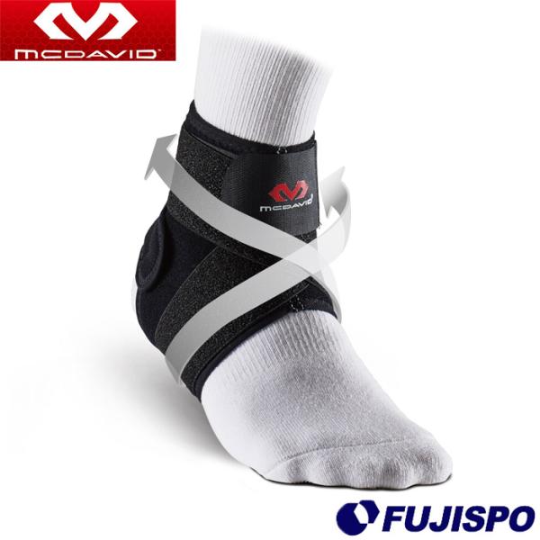 メーカー：マクダビッド (McDavid)品名：フィギュア8 アンクルラップ品番：M4321薄型＋ストラップで足首を軽く圧迫・固定＜1個入＞■カラーBK(ブラック)■サイズシューズサイズ/cmS：21.0-23.5M：23.5-26.0L：...