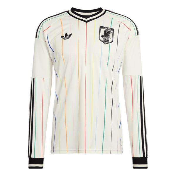 メーカー：アディダス (adidas)品名：サッカー日本代表 2026 アウェイ レプリカ ユニフォーム 長袖品番：NCX60■素材ポリエステル100%■カラーJZ9697(Off White/Black)■サイズS：胸囲94 / うしろ着...