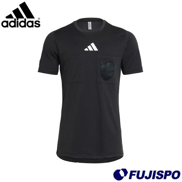 メーカー：アディダス (adidas)品名：レフェリー 半袖 トップ品番：ODW41■素材本体：ポリエステル52%、ナイロン48%衿リブ：ポリエステル100%■カラーKK8094(ブラック)■生産国中国製■サイズS/M/L/XL/2XL20...