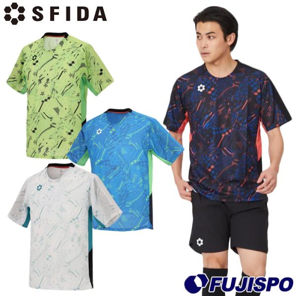 メーカー：スフィーダ (SFIDA)品名：Teampress プラクティスシャツ S/S品番：SA25805■素材ドライスクエアニット(ポリエステル100%)■カラーALIM(アシッドライム)BBLU(ブリリアントブルー)BLK(ブラック)...