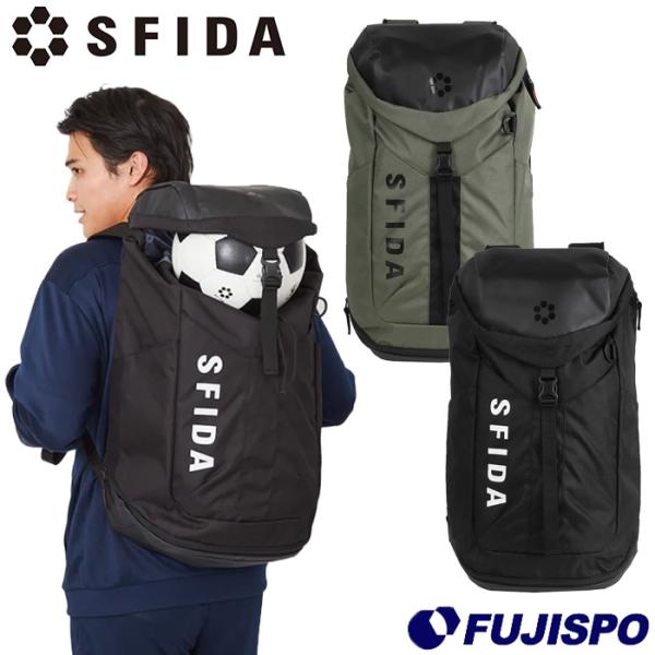 メーカー：スフィーダ (SFIDA)品名：PlayerバックパックL 40L品番：SH25B10■素材ポリエステル100%・600Dポリエステルオックス(防水マット加工)・ターポリン■カラーBlackOlive Night■サイズFREE4...