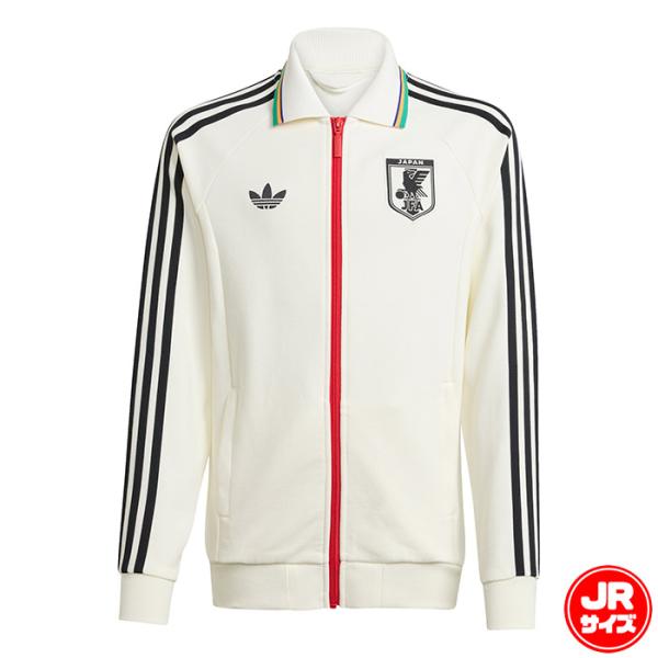 メーカー：アディダス (adidas)品名：キッズ サッカー日本代表 2026 アウェイ アンセムジャケット品番：TE067■素材綿83% / ポリエステル17%■カラーKA1513(Off White)■サイズ140/150/160■キー...