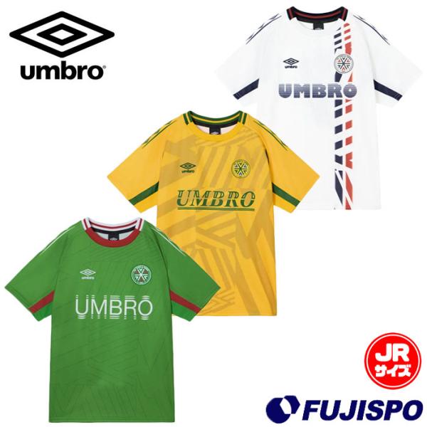 メーカー：アンブロ (umbro)品名：THE THIRD by UMBRO ジュニア レプリキットシャツ品番：UF6SHS54J■素材ポリエステル100%■カラーGR00(グリーン)WH00(ホワイト)YL00(イエロー)■生産国ミャンマ...