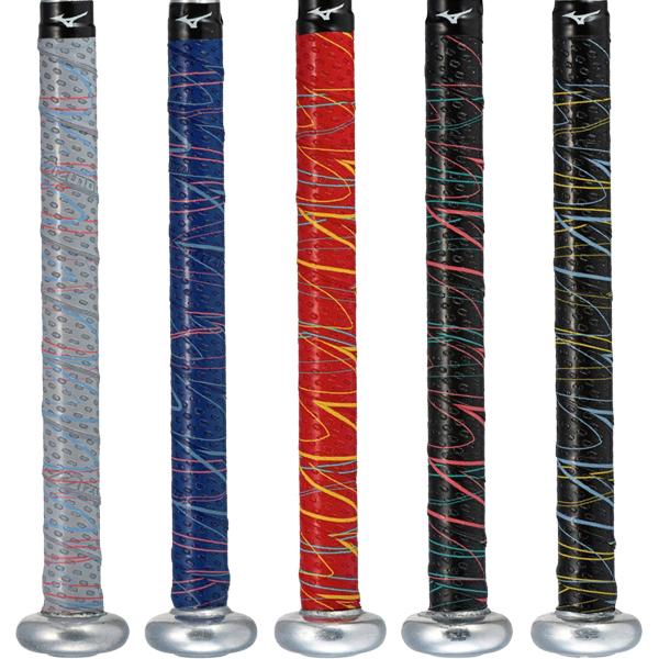 【商品特長】（1）手に吸い付き、すべりにくいのでスイングがしやすい。（2）発汗時、雨天時もすべりにくくしっかり握れる。（3）巻き替えが簡単な粘着テープを使用■カラー03(シルバー)27(ブルー)62(レッド)0964(ブラック×コーラル)0...