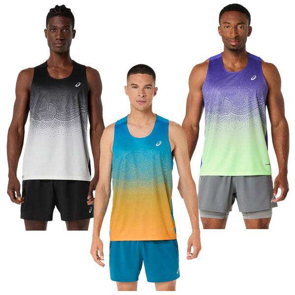 ROADランニングFADEシングレットは、優れた通気性と大胆なシーズナルグラフィックが特長のアイテムです。ACTIBREEZEテクノロジーを採用。背面がメッシュ素材となっており、優れた通気性を発揮します。前面には日本語の「息吹」という言葉に...