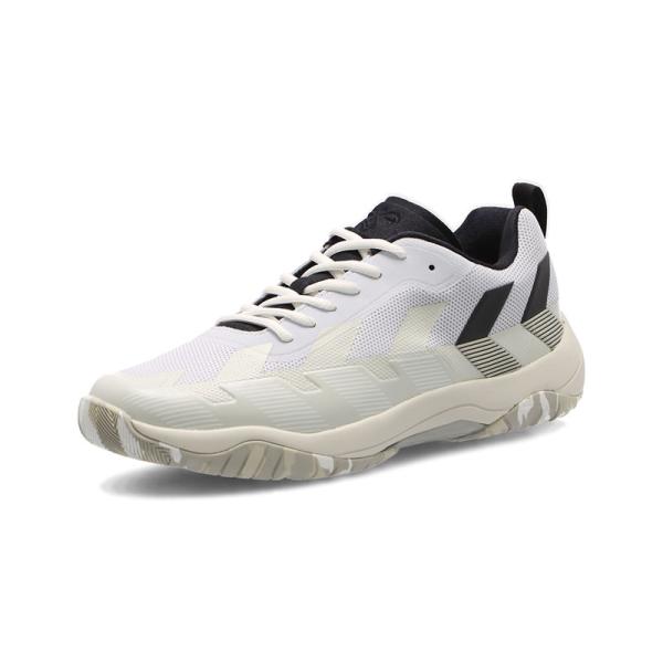 軽量性・クッション性・安定性に優れたハンドボールシューズの万能型トップモデル。軽量性とクッション性を両立したアウトソールに、中足部へ樹脂製のシャンクを搭載し、過度な足のねじれを抑制。前足部に反発弾性に優れた"PORON"を搭載し、踏み込みの...