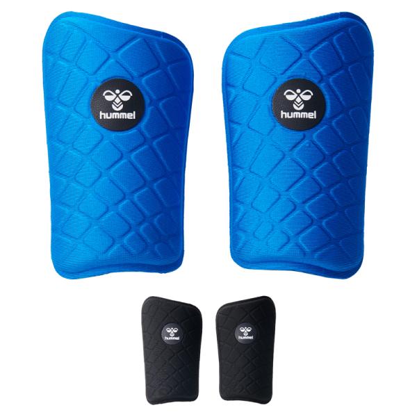 ヒュンメル、サッカーシンガード(レガース)。小さめサイズのソフトシンガード。大人・子供兼用。■カラー60 ブルー90 ブラック■素材合成樹脂※商品の色はブラウザやお使いのモニターの仕様、設定により実際の商品と異なる場合がありますのでご了承く...