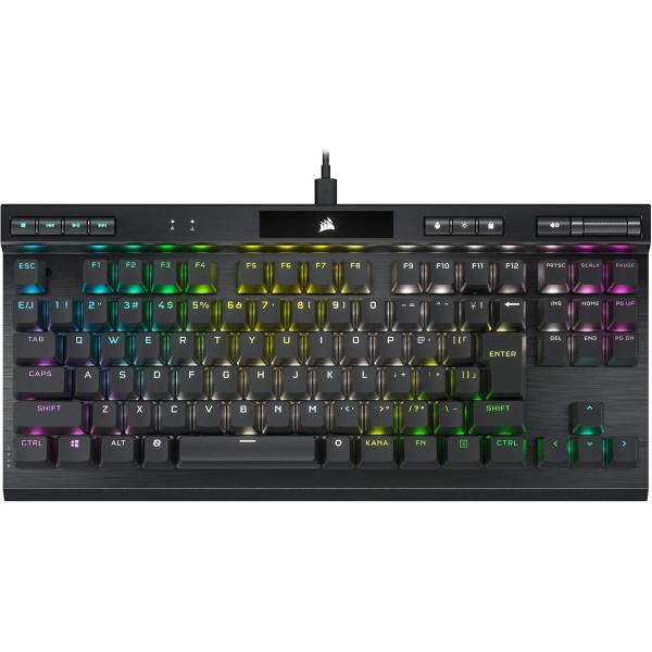 【特長】■テンキーレスeスポーツプレーヤー向けキーボード■CORSAIR AXON ハイパープロセシングテクノロジーを搭載■PBT ダブルショットキーキャップ■取り外し可能で耐久性の高い編み込みタイプのUSB Type-C ケーブル■持ち運...