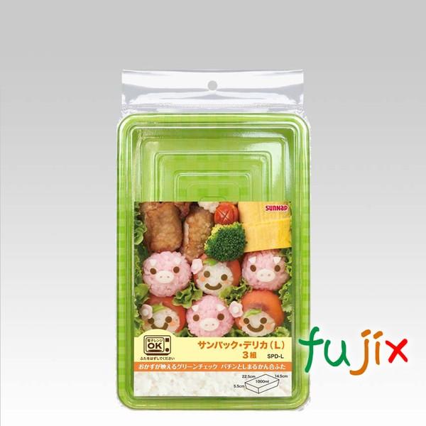 おかずが映えるグリーンチェック！電子レンジ対応のフードパックです。※電子レンジを使う時は、ふたをはずしてください。●サイズ（約）14.5×22.5×5.5cm/1000mlメーカー：サンナップ1ケースで送料無料※ただし、北海道、沖縄、離島除く