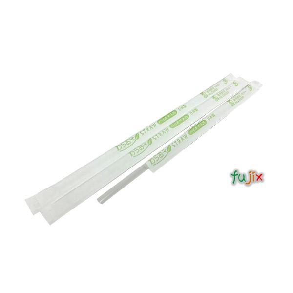 アイスコーヒー用 ストレートストロー 4.5mm×18cm 紙包装の商品説明品番：B356ブランド：わらおstrawバイオマス25用途：アイスコーヒー用ストロータイプ：ストレートストローサイズ：4.5mm×18cmカラー（色）：透明（クリア...