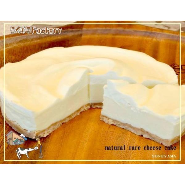 名称：洋菓子品名：牧場のレアチーズケーキ原材料名：ナチュラルチーズ、ヨーグルト、生クリーム、グラニュー糖、小麦粉、鶏卵、バター、牛乳、レモン果汁、ゼラチン、ショートニング、マーガリン、食塩、膨張剤、乳化剤（大豆由来）、香料、カロテン色素（原...