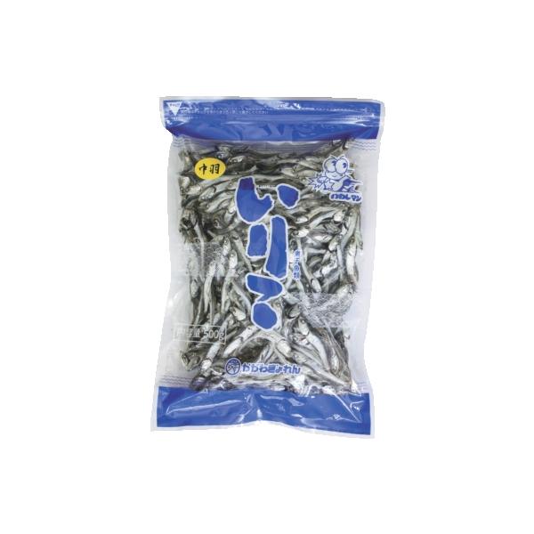 【冷凍・冷蔵商品】※500g　賞味期間／到着後要冷蔵60日※酸化防止剤などの添加物は使用していません。大羽いりこと違い、出汁を取る時に頭や腹わたを取る必要がなく、手軽にしっかりとした出汁を取りたい方におすすめ。