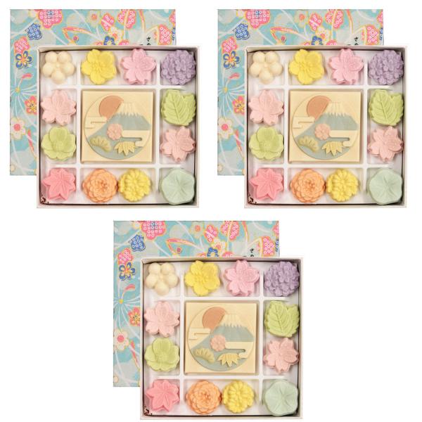 商品内容セット数/3箱【商品情報】品名:百景　千代箱名称：菓子原材料名：和三盆糖（香川県製造）、澱粉/着色料（赤3、赤102、赤106、青1、黄4）内容量：1箱13粒賞味期間：10ヶ月保存方法：常温製造者：ばいこう堂株式会社　香川県東かがわ...