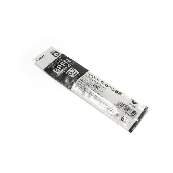 パイロット ボールペン替芯 0.7mm品番:BRFN-10F　カラー:黒　参考価格:100円＋税