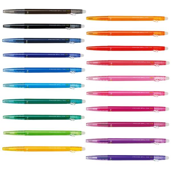 パイロット フリクションボール スリム 0.38 品番:LFBS-18UF　 参考価格:180円＋税全20色,単品売りです。替芯:LFBTRF30UF3・LFBTRF12UF*2営業日以内(土日祭日は除く)に発送します。