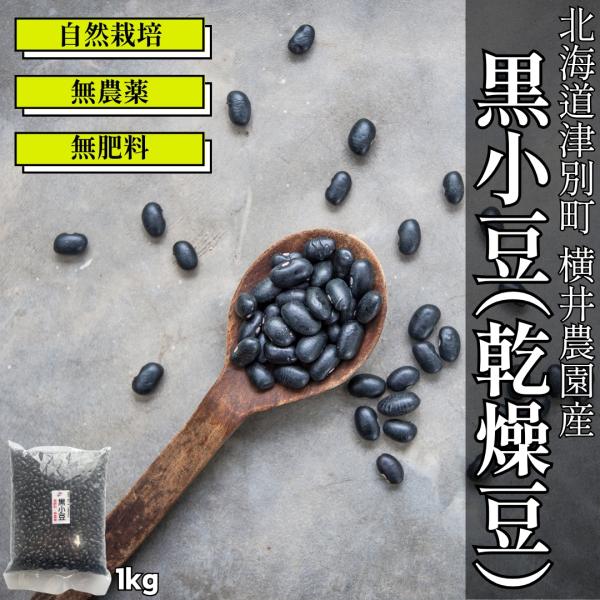 北海道産無農薬・無肥料栽培黒小豆