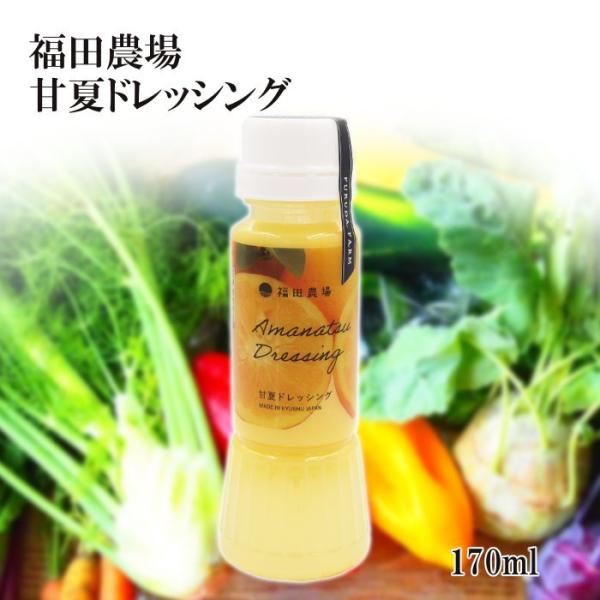 熊本の甘夏香る、まろやかなドレッシング。容器をリニューアルした事で、軽くなり、出しやすくなりました♪内容量:170ml原材料:食用植物油脂（大豆油、国内製造）、甘夏みかん（熊本県）、還元水あめ、醸造酢、はちみつ、白ワイン（ゼラチンを含む）、...