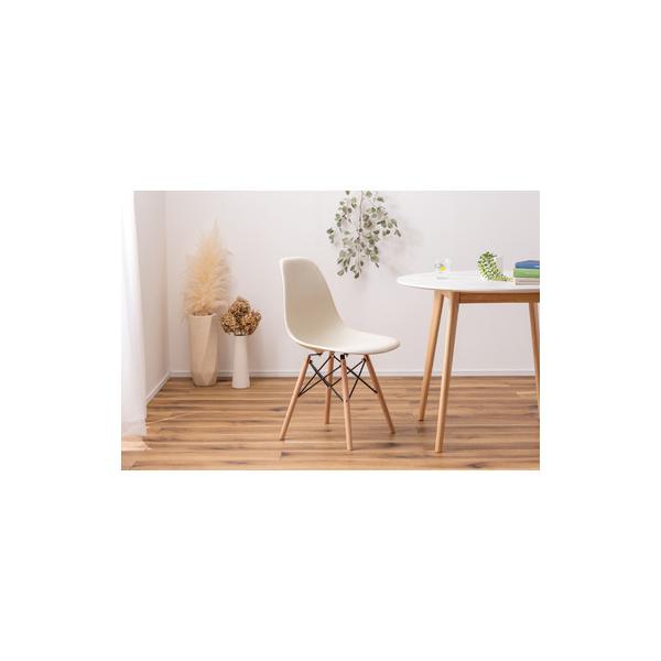 沖縄・離島への配送は、致しておりません。東谷　ダイニングチェア　ジュレ チェア　CL-794IV　アイボリー　組立式　六角レンチ　静的耐荷重：80kg　W46×D55×H81×SH45　5kg　中国天然木(ビーチ) ラッカー塗装 スチール(...