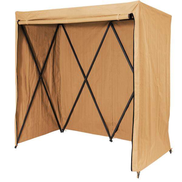 メーカー直送となります。沖縄・離島は、配送不可となります。●ガレージ、クローゼットや室内に広げて自分だけのプライベート空間として使えるルームテント。●使い方によって様々なシーンで活躍してくれるアイテム。●簡易ガレージとして自転車や脚立、工具...