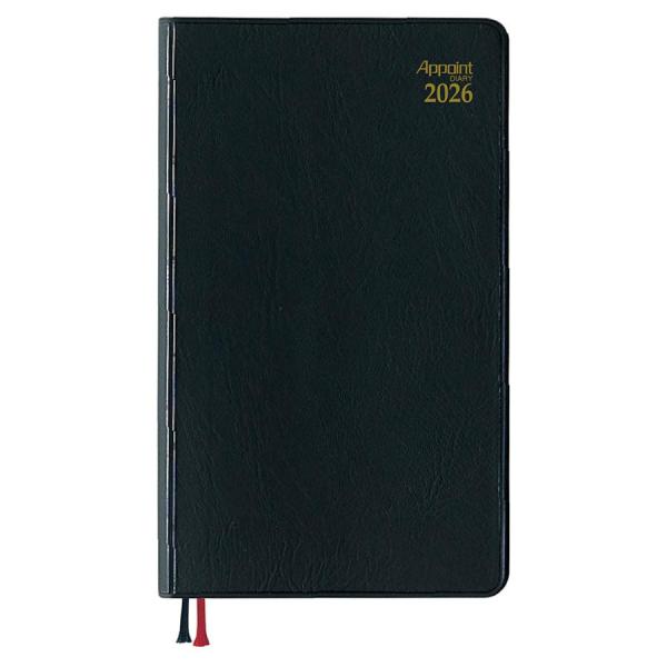 ベーシックで機能的なビジネスダイアリー。罫線幅や文字の配置など細部まで使いやすさにこだわった仕事を機能面でサポートする手帳です。メモは少なめで1日の記入欄が広い見開き1週間レイアウト。表紙中身一体型なのでスッキリと持つことができます。●色:...