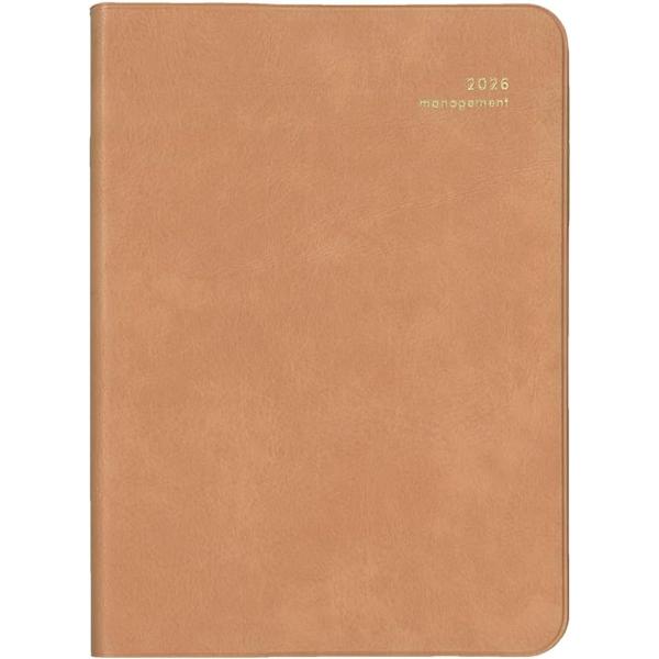 ウィークリーは自分で項目を決めて、予定を分けて管理できるレイアウトです。●色:ベージュ。●規格サイズ:A6。●表紙素材:PVC。●ページ数:160。●始まり曜日:月曜日。●始まり月:12月。●主レイアウト:1週間+メモ。●レイアウト1:ウィ...