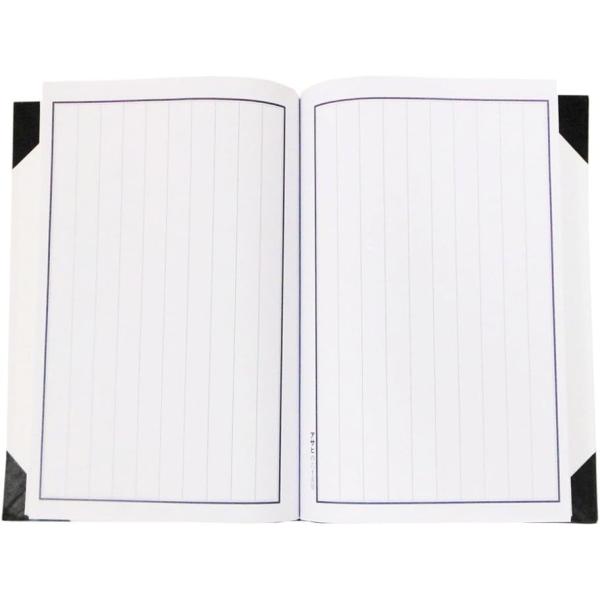 様々な用途で使用できる、立罫十行タイプの和帳。表紙は厚紙の大変しっかりした作りになっており、長期的に使用できる。保管にも便利。【入数】1冊【枚数】100枚綴り【内容】立罫十行製品サイズ ?24.3 x 16.8 x 2 cm; 559 g