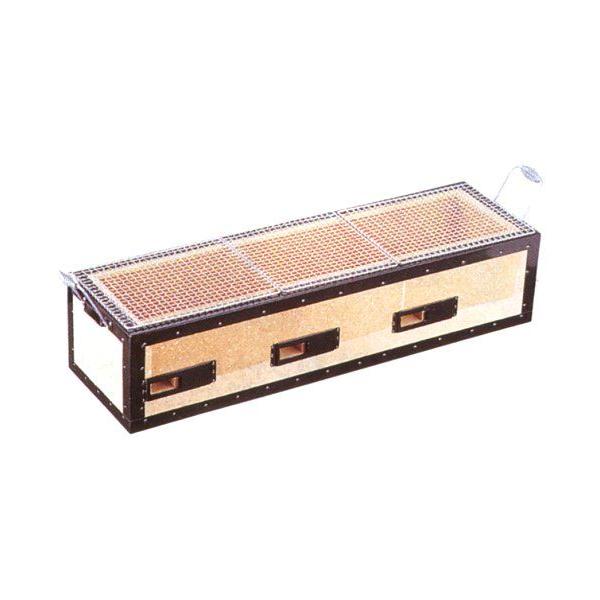 ・材質：珪藻土・付属品：焼網3枚・サイズ：770×230×Ｈ200ｍｍ・重量：15ｋｇ・6〜12人用・メーカー：株式会社キンカ・日本製