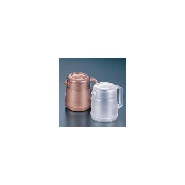 ●サイズ：直径125×高さ173ｍｍ●材質：ポリカーボネイト樹脂●耐熱温度：90℃●容量：1.3リットル●色：スモークブラウン・クリアー●メーカー：本間冬治工業株式会社（弁慶）
