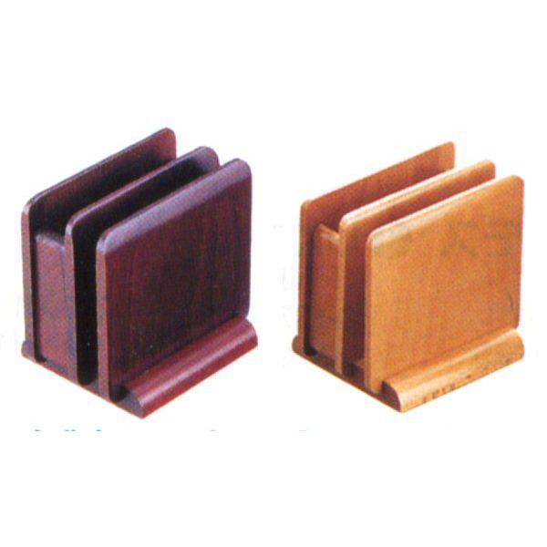 木製 ナフキン＆メニュースタンド●サイズ：110×89×H107ｍｍ●材質：木