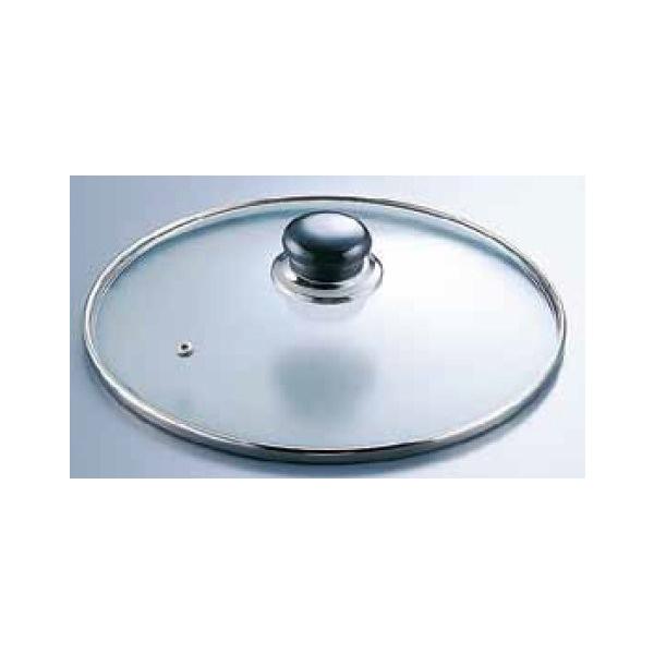 万能アルミ鍋用ガラス蓋 AN-26F 26ｃｍ用●サイズ：外径253ｍｍ●材質：耐熱ガラス