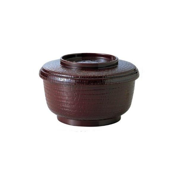 耐熱 ケヤキ割子 ウルミ塗内黒●サイズ：直径135×高さ83ｍｍ　　 　本体：直径123×高さ67ｍｍ●容量：560cc●重量：168g（本体112g）●材質：耐熱ABS樹脂●耐熱温度：80〜100℃★食器洗浄機：対応※卸販売のため、ギフト...