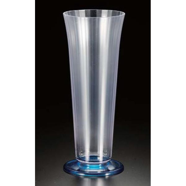 ビールグラス ドレッシーグラス マッドブルー 400cc仕様●材質：トライタン樹脂 （PCT)●サイズ：φ75×H195ｍｍ●耐熱温度：約100℃ ●耐冷温度：-15℃●艶消し3Hコーティング●食器洗浄機：対応●漂白剤対応●容量：400cc...